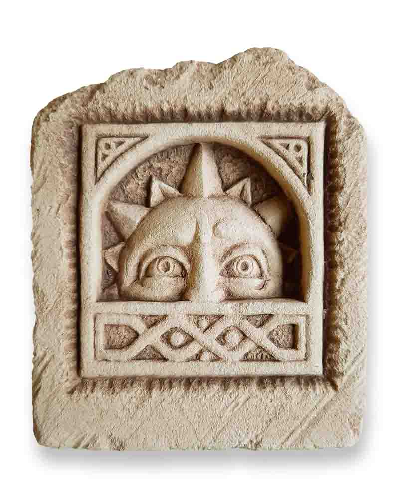 Rising Sun Sculpture by George Carruth | Hidden Lake Garden Home